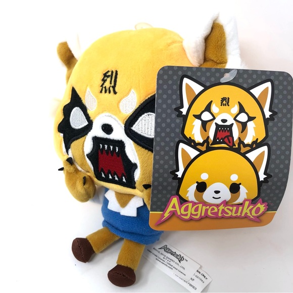 Gund | Toys | Gund Stuffed Sanrio Aggretsuko Rage Plush Toy | Poshmark